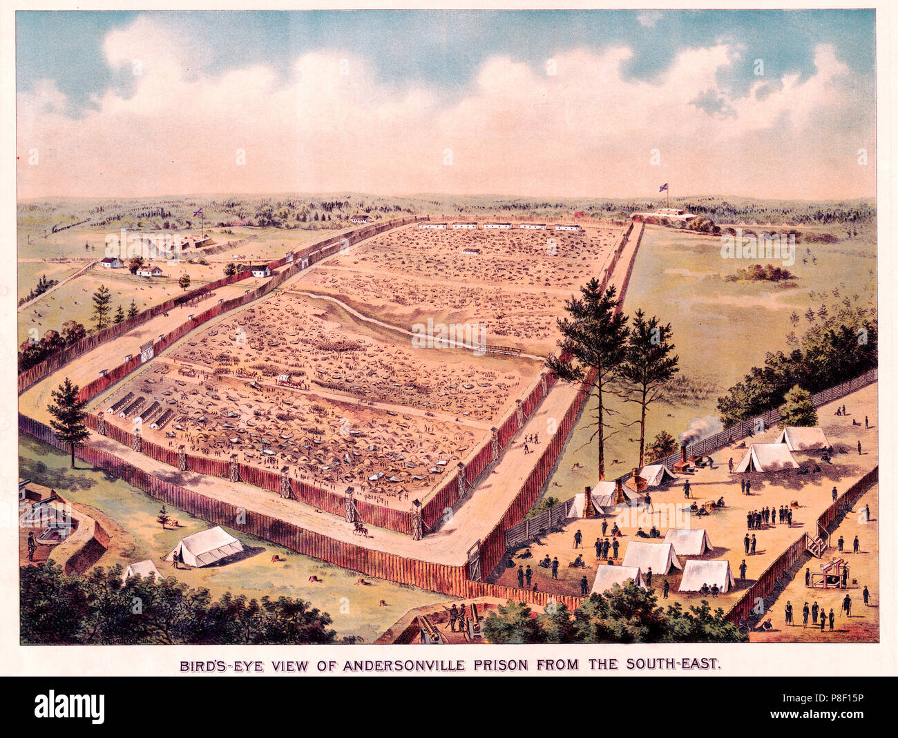 Andersonville prison hi-res stock photography and images - Alamy
