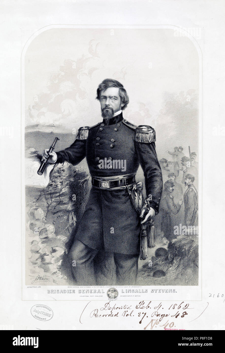 Brigadier general stevens hi-res stock photography and images - Alamy