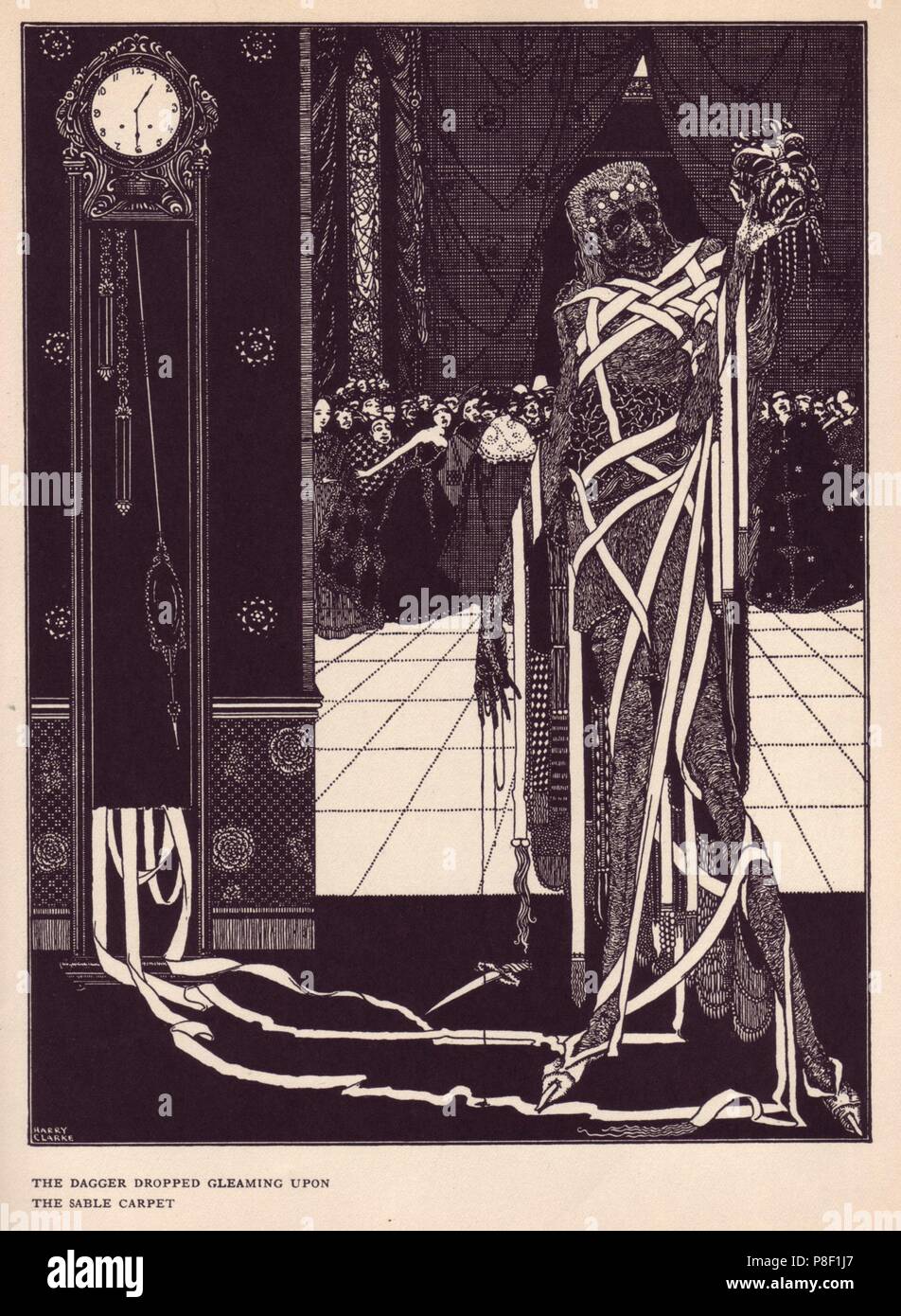 Harry clarke edgar allan poe hi-res stock photography and images - Alamy