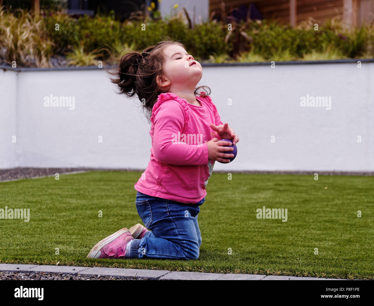 Baby girl white 20 months old big Natural Brown hair, Robert Taylor ...