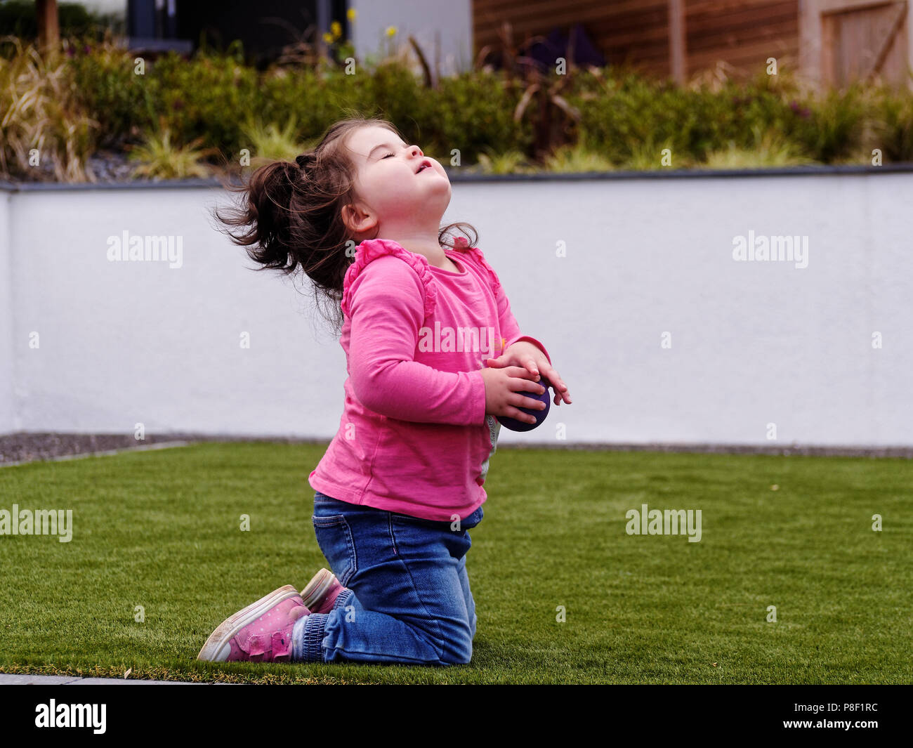 Baby girl white 20 months old big Natural Brown hair, Robert Taylor ...