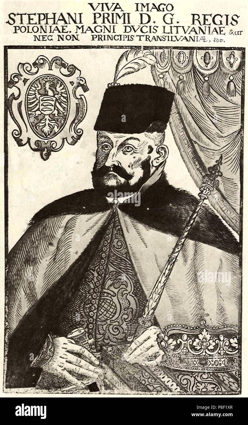 Portrait of Stephen Báthory of Poland. Museum: PRIVATE COLLECTION Stock ...