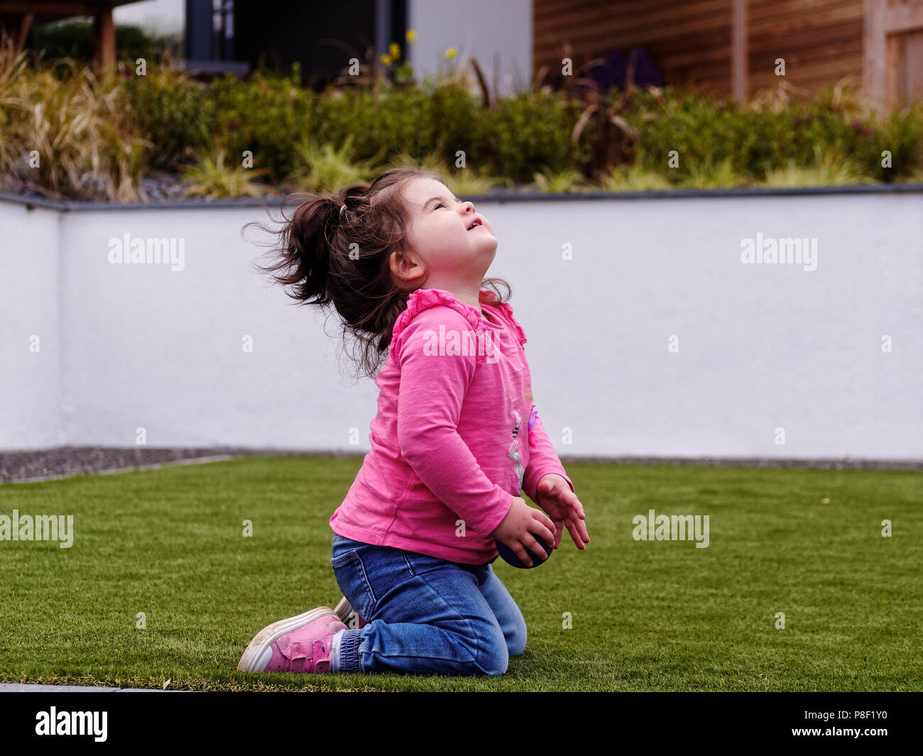 Baby girl white 20 months old big Natural Brown hair, Robert Taylor ...