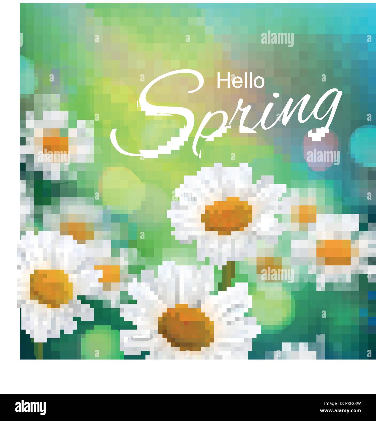 Flower banner hi hi-res stock photography and images - Alamy