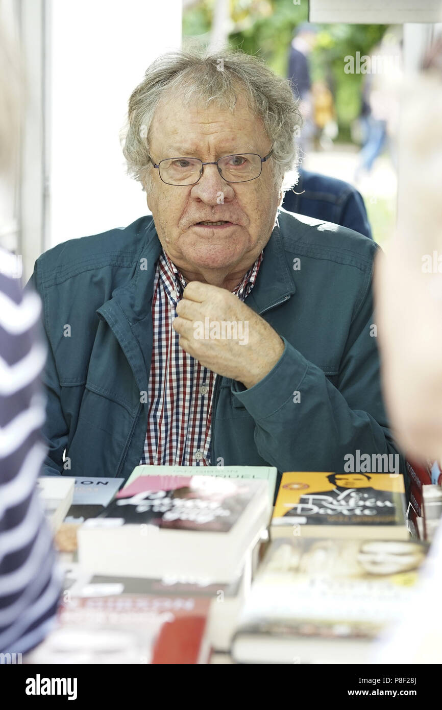 77th Madrid Book Fair at Retiro Park in Madrid, Spain. Featuring: Ian ...