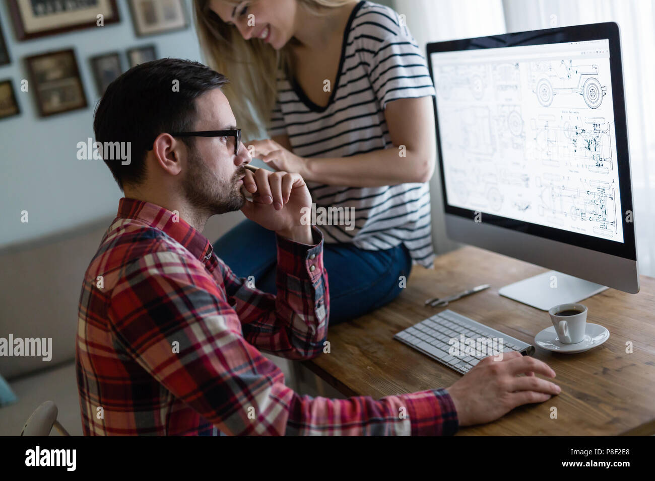 Computer graphic design hi-res stock photography and images - Alamy