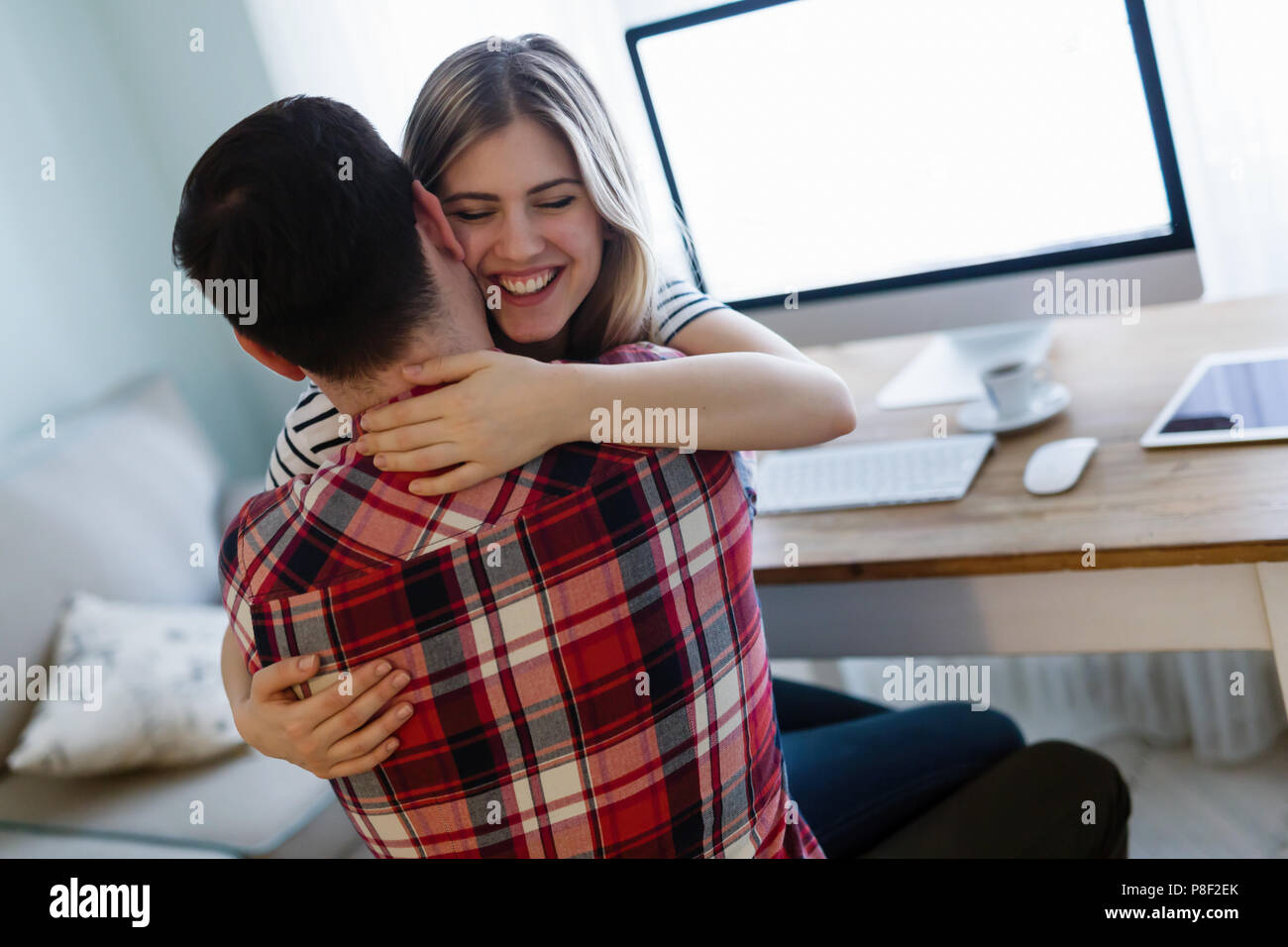 Loving couple young people hi-res stock photography and images - Alamy