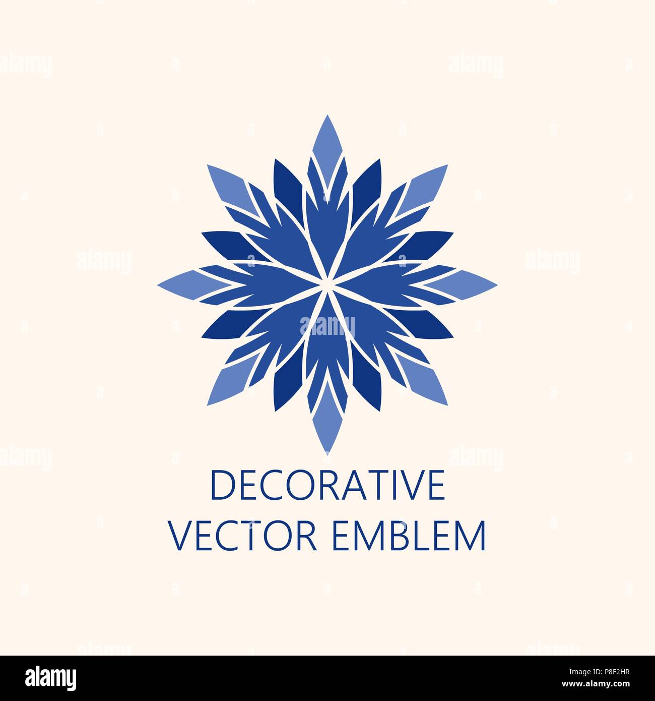 Minimal ornament design Stock Vector Images - Alamy