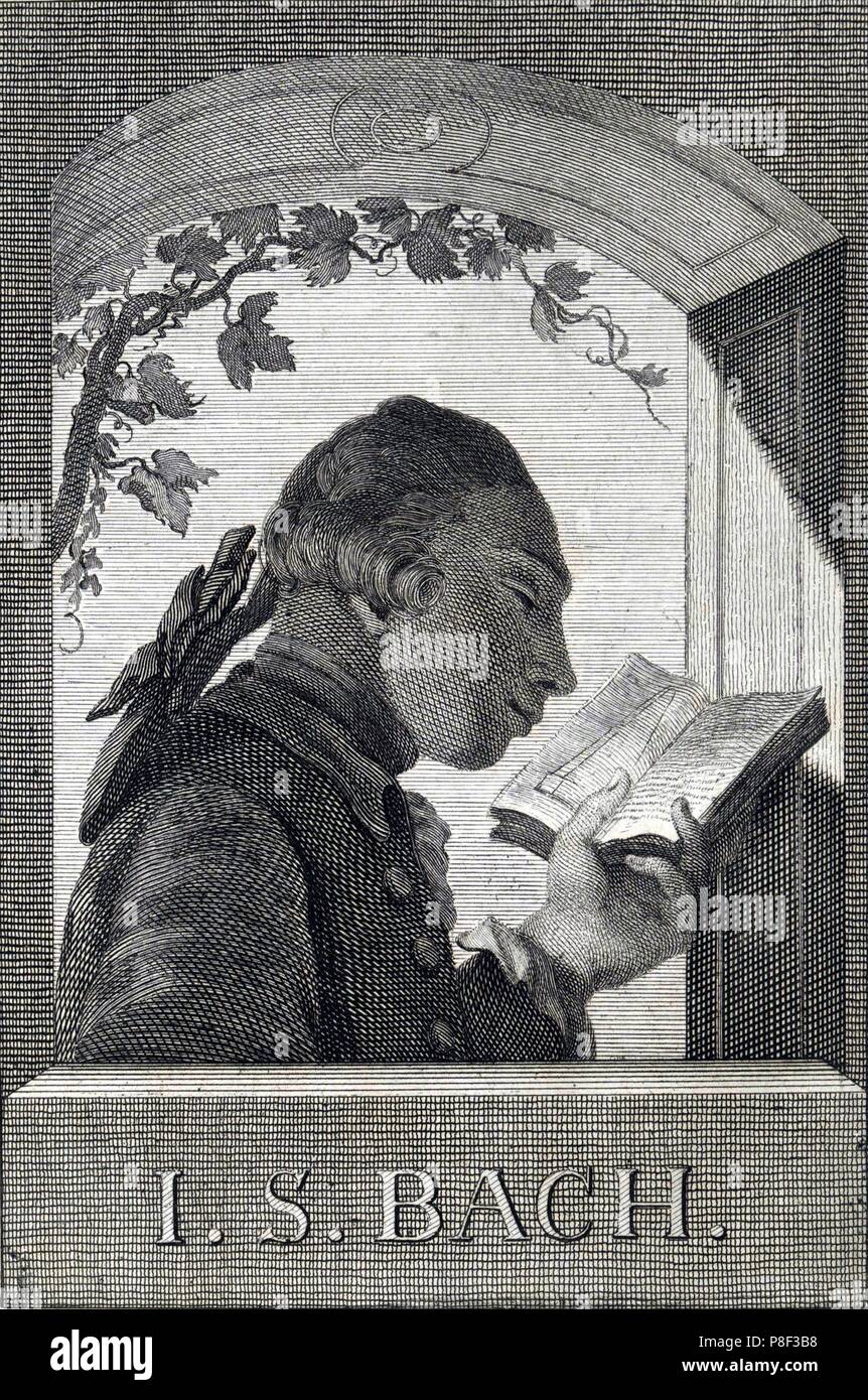 Johann Sebastian Bach the Younger (1748-1778). Museum: BIBLIOTHEQUE ...