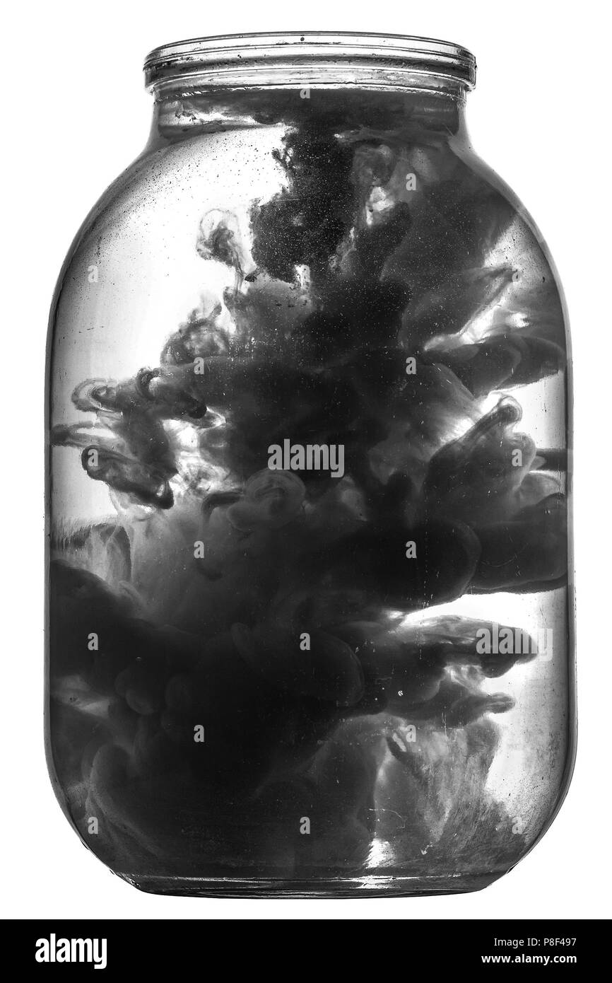 Paint water splash Black and White Stock Photos & Images - Alamy