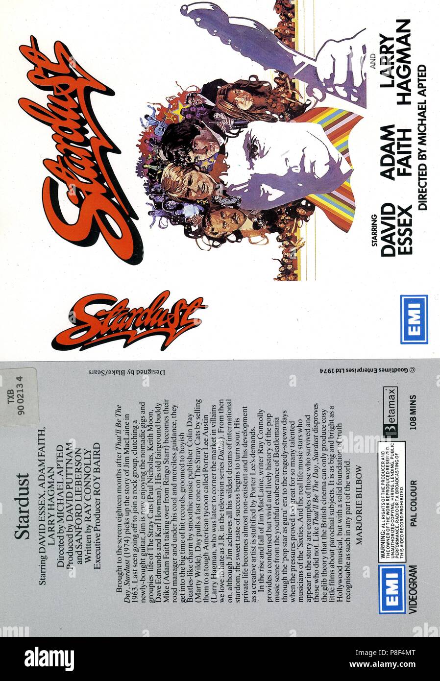 Stardust (1974) Publicity Information, Date: 1974 Stock Photo - Alamy