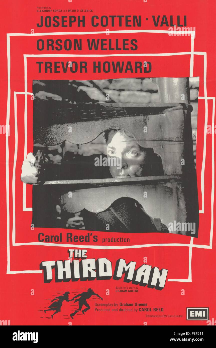 The Third Man (1949) Publicity information, Film Poster, Date: 1949 ...