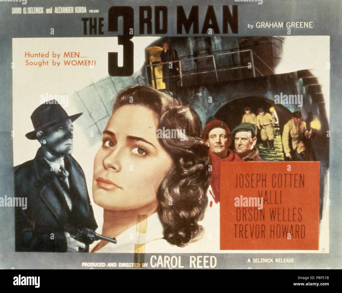 The third man movie poster hi-res stock photography and images - Alamy