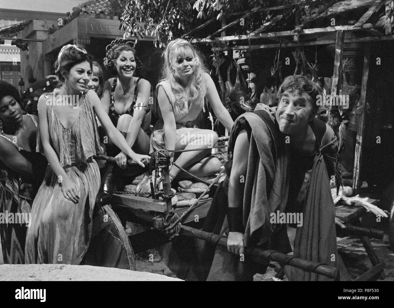 Up Pompeii (1971) Frankie Howerd, Date: 1971 Stock Photo - Alamy