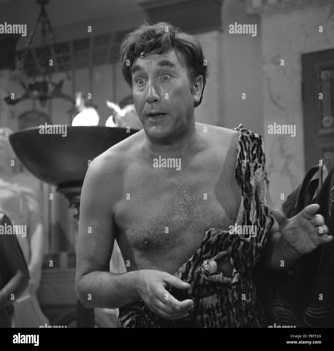 Up Pompeii (1971) Frankie Howerd, Date: 1971 Stock Photo - Alamy