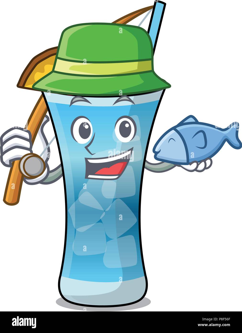 Fishing hawaii Stock Vector Images - Alamy