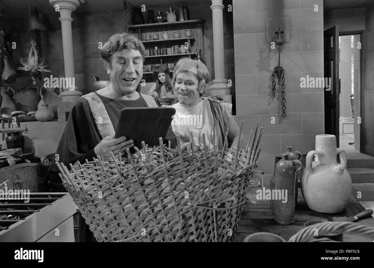 Up Pompeii (1971) Frankie Howerd, Royce Mills Date: 1971 Stock Photo ...