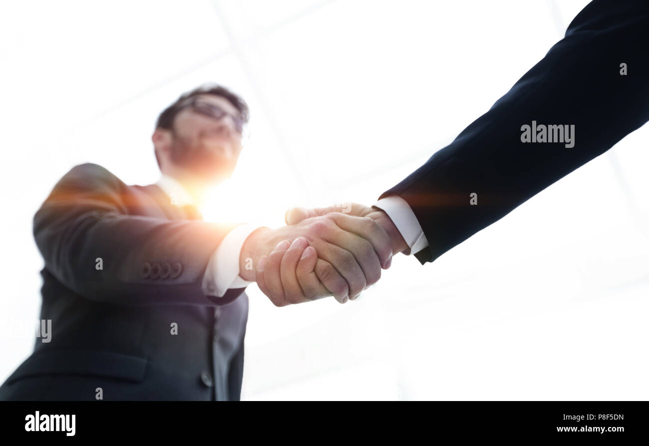 Success concept in business - handshake of partners Stock Photo - Alamy