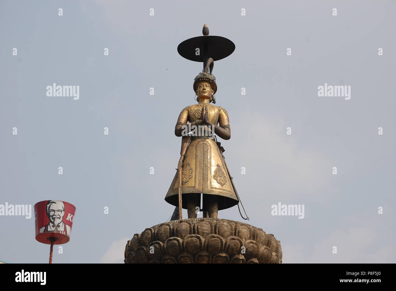 Two difference contrast Stock Photo - Alamy