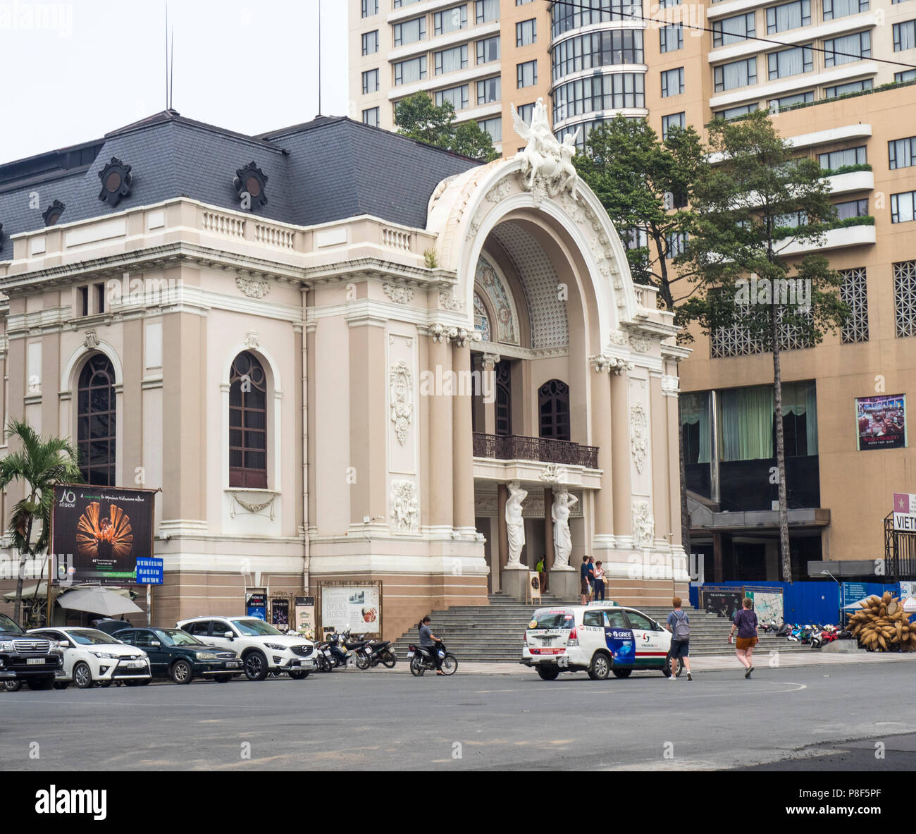 Saigon Municipal Theatre, or Saigon Opera House in Ho Chi Minh City ...