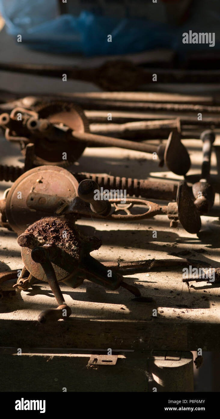 Old rusty farm equipment hi-res stock photography and images - Alamy