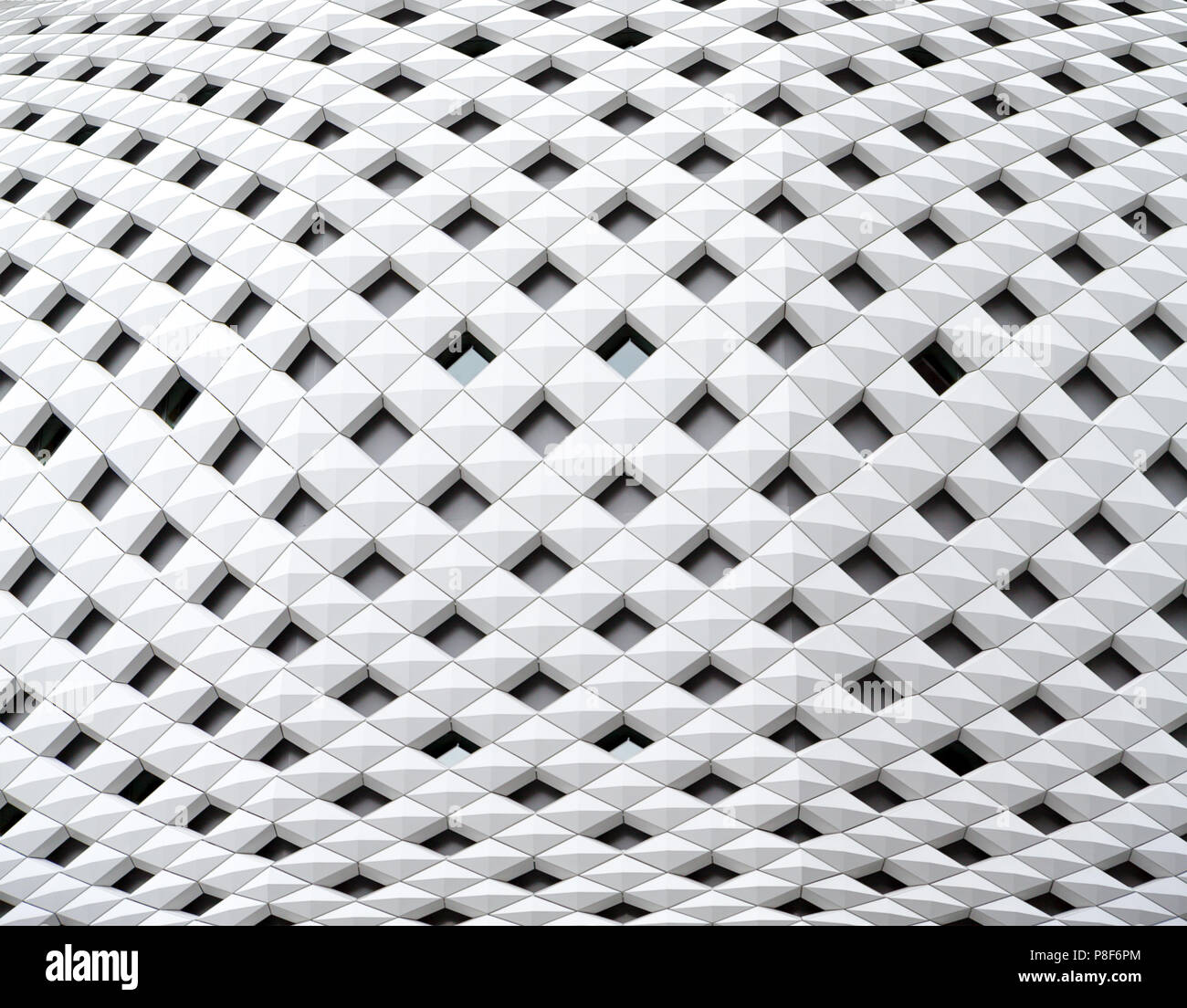 Geometric architectural absract background. Section of a modern ...
