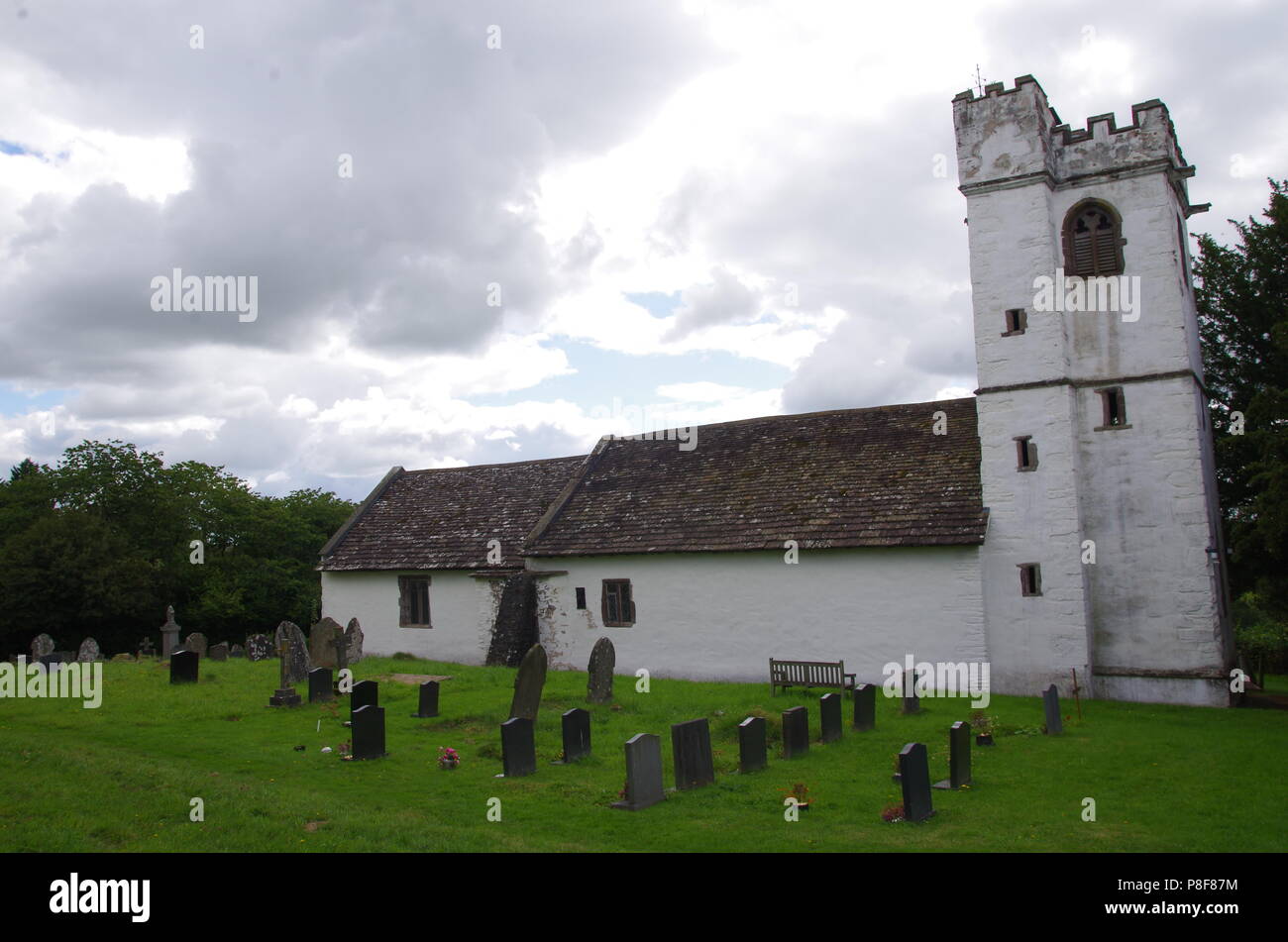 Church of St Cadoc. Offa's Dyke Path. John o' groats (Duncansby head ...