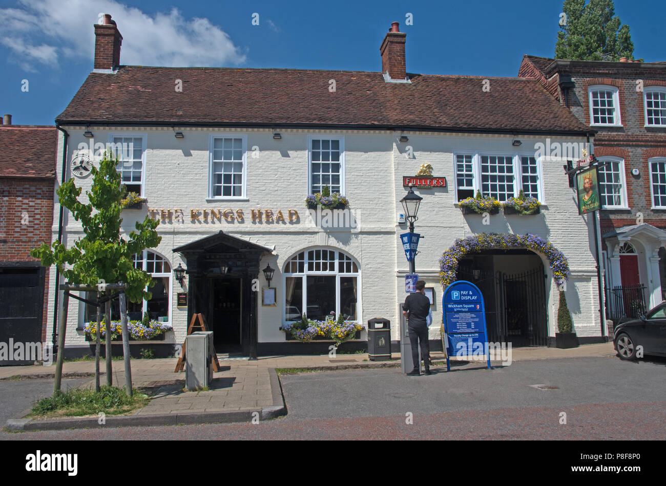 Wickham village hi-res stock photography and images - Alamy