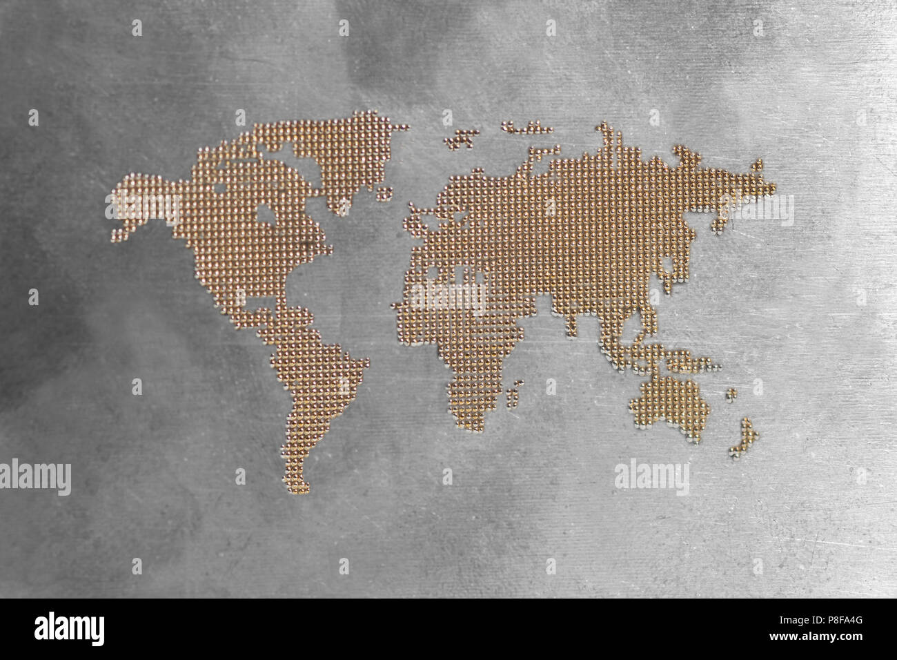 Political map of africa texture hi-res stock photography and images - Alamy