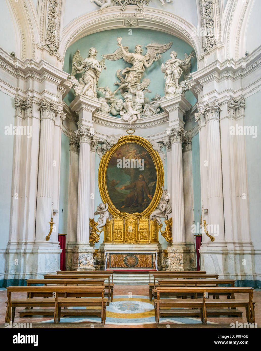 Lancellotti Chapel by Giovanni Antonio de Rossi, in the Basilica of ...
