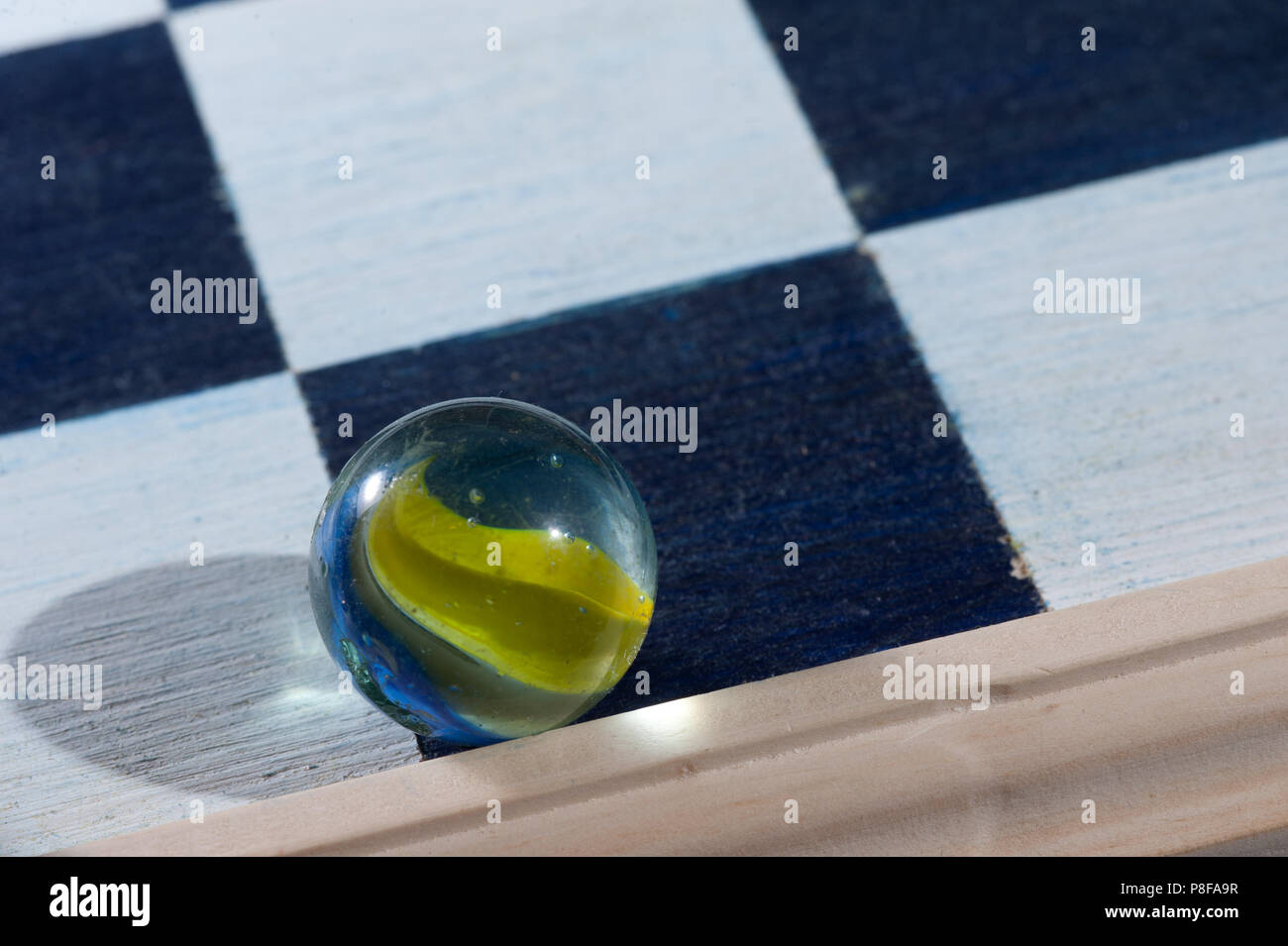 glass balls on chess board Stock Photo - Alamy
