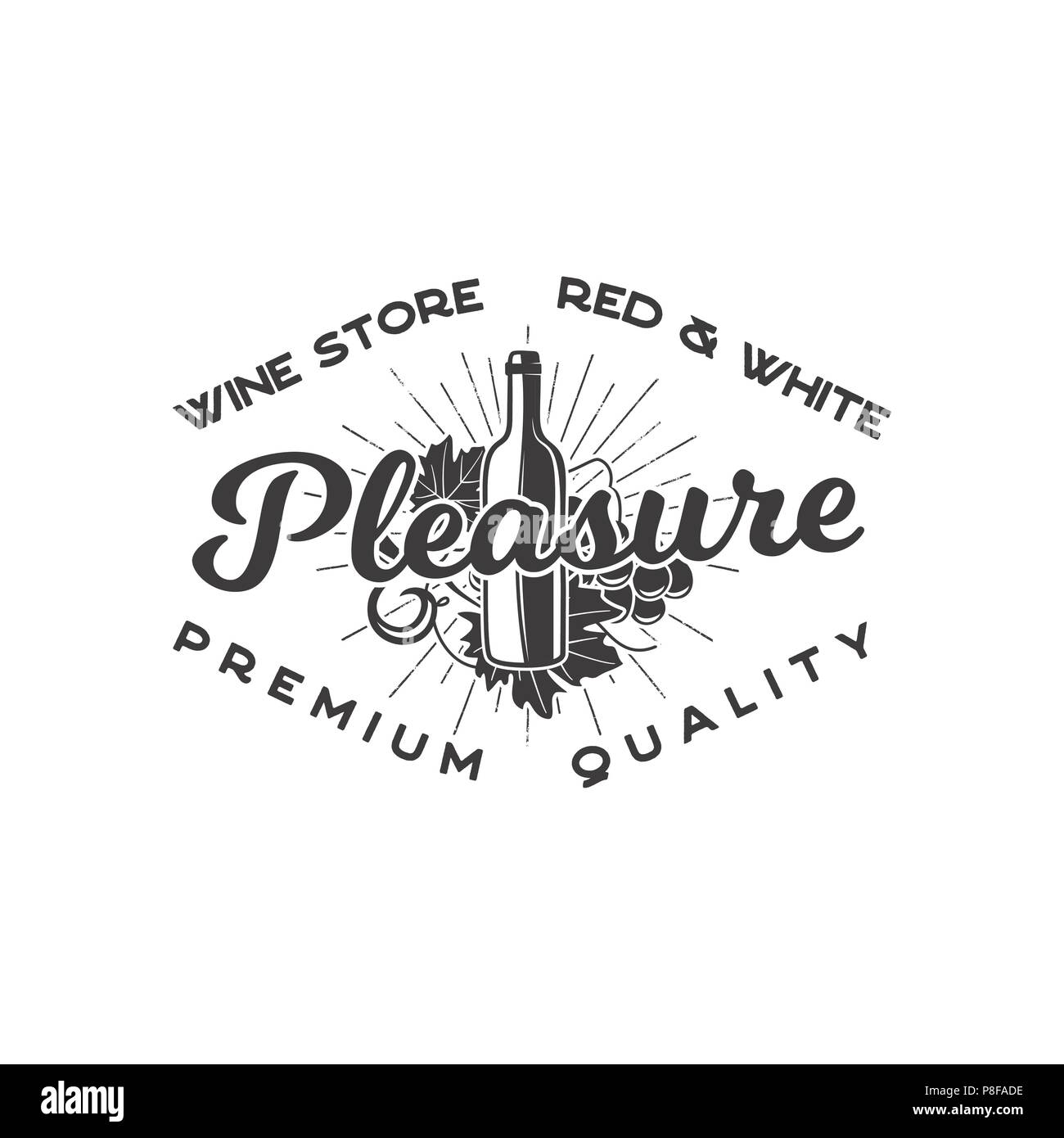 Alcohol logo Black and White Stock Photos & Images - Alamy