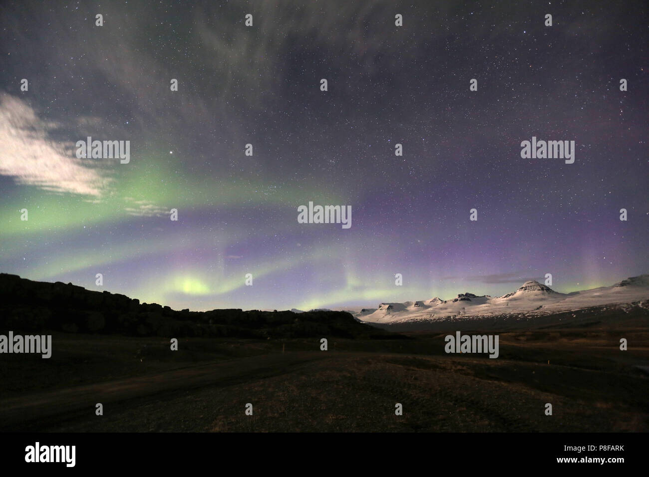 The Northern Lights Stock Photo - Alamy
