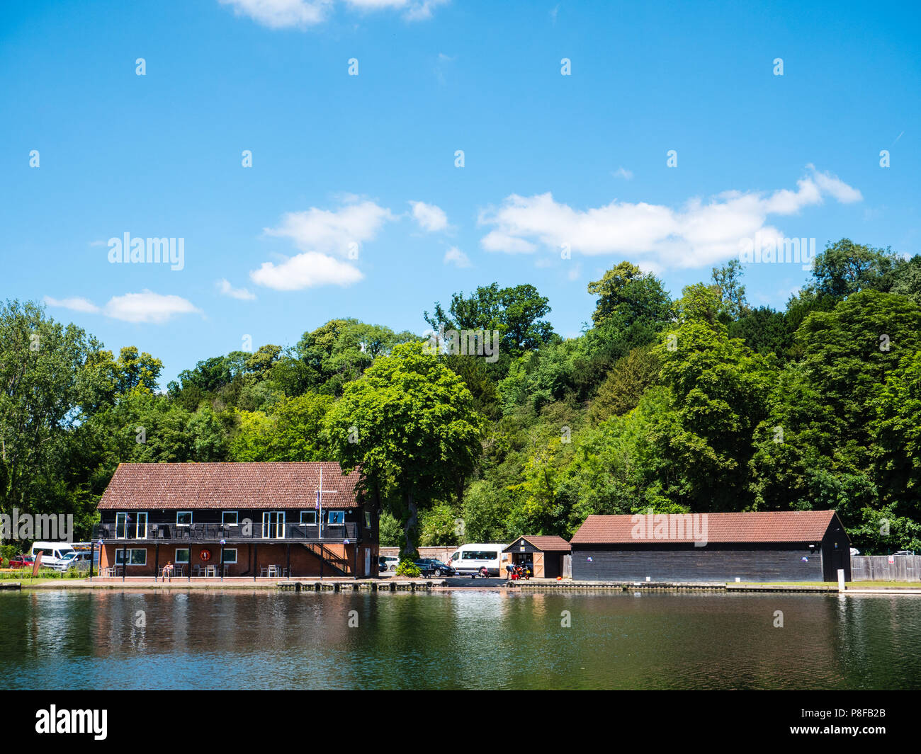 Medmenham, River Thames, Buckinghamshire, England, UK, GB Stock Photo ...