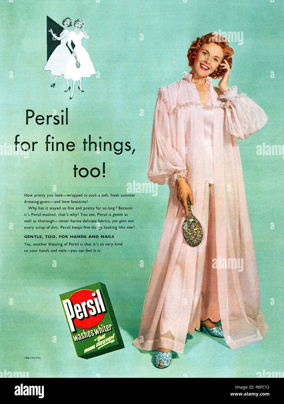 Persil advert 1950s hi-res stock photography and images - Alamy