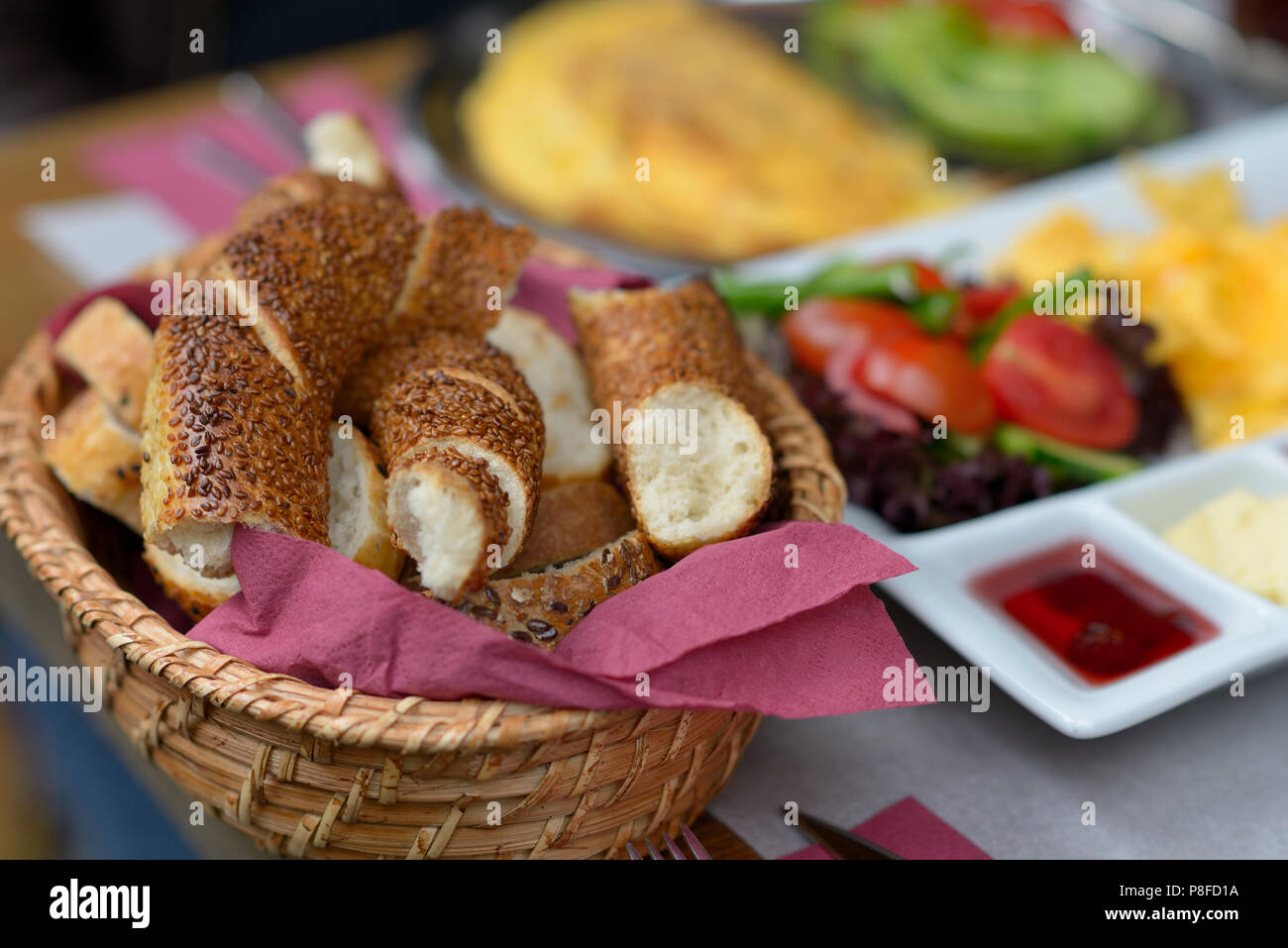 Turkish breakfast plate hi-res stock photography and images - Alamy