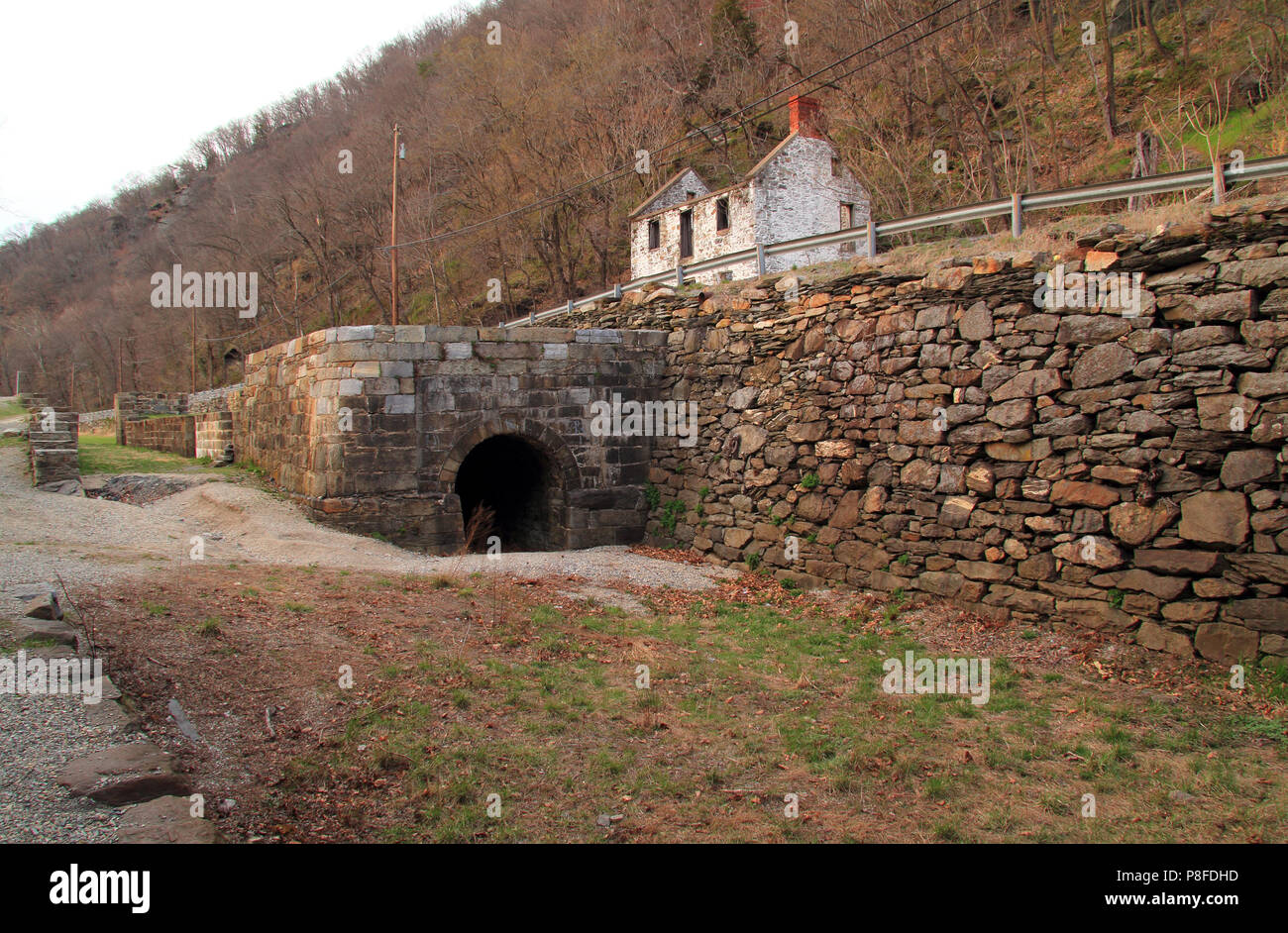 Lock 33 of the C&O Canal is located across from Harpers Ferry at the ...