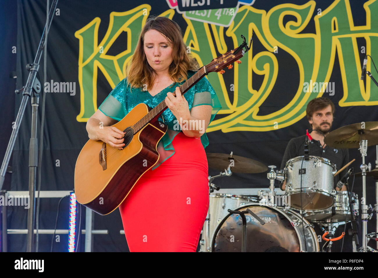 Soul singer, Frazey Ford, Khatsahlano Festival, Kitsilano, Vancouver ...