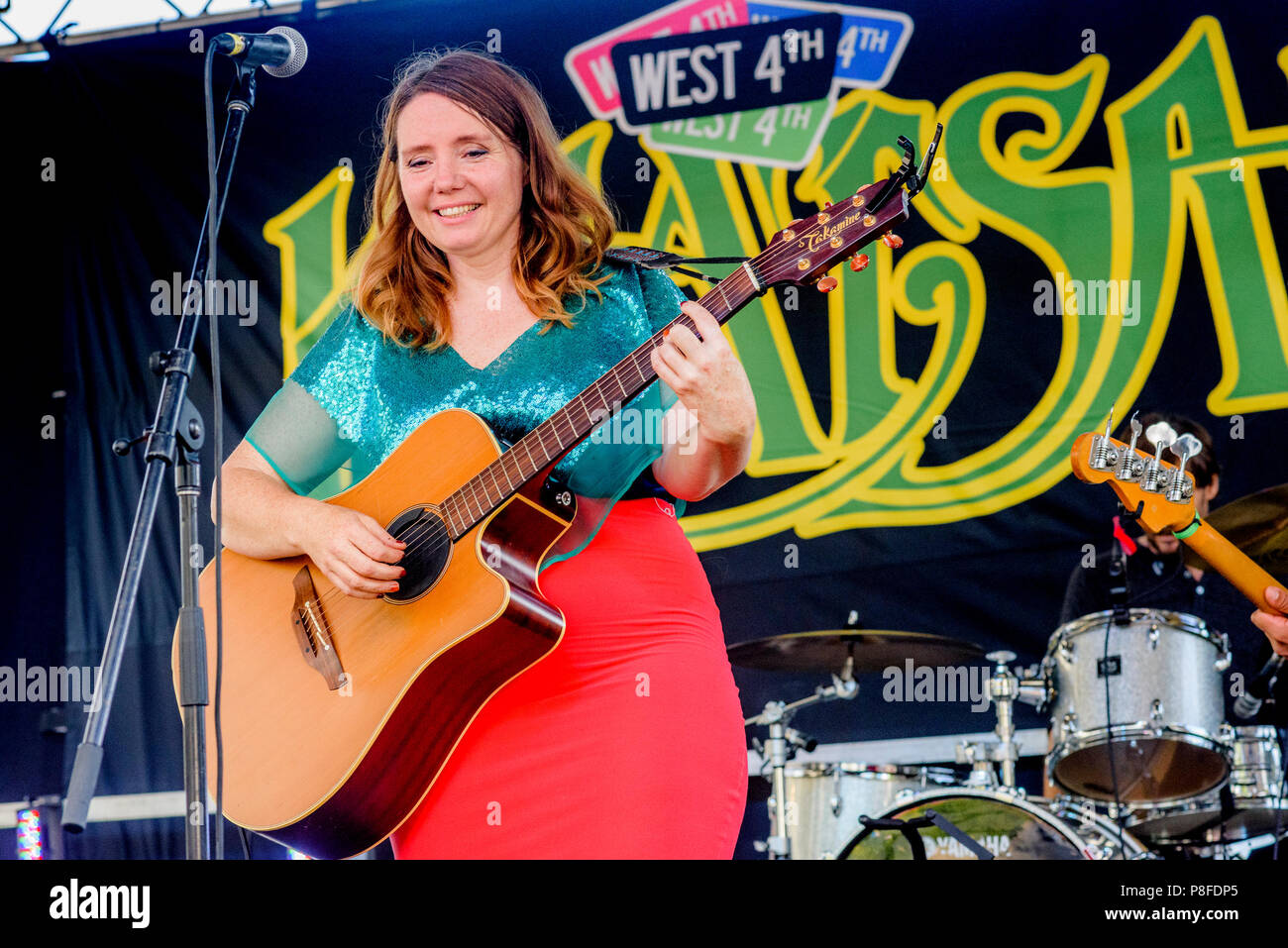 Soul singer, Frazey Ford, Khatsahlano Festival, Kitsilano, Vancouver ...