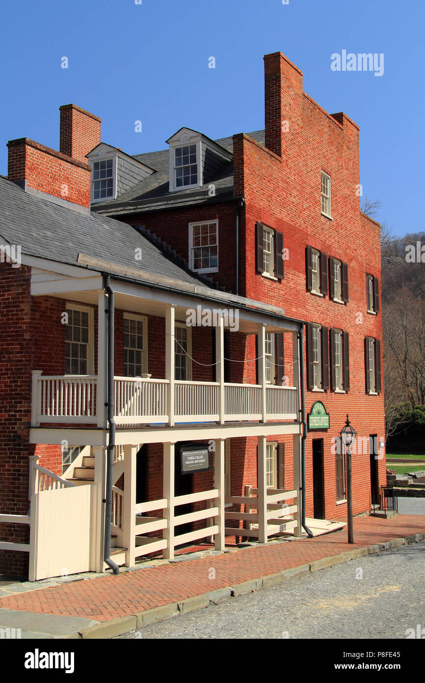 Storer College In Harpers Ferry National Historical Park Is A College
