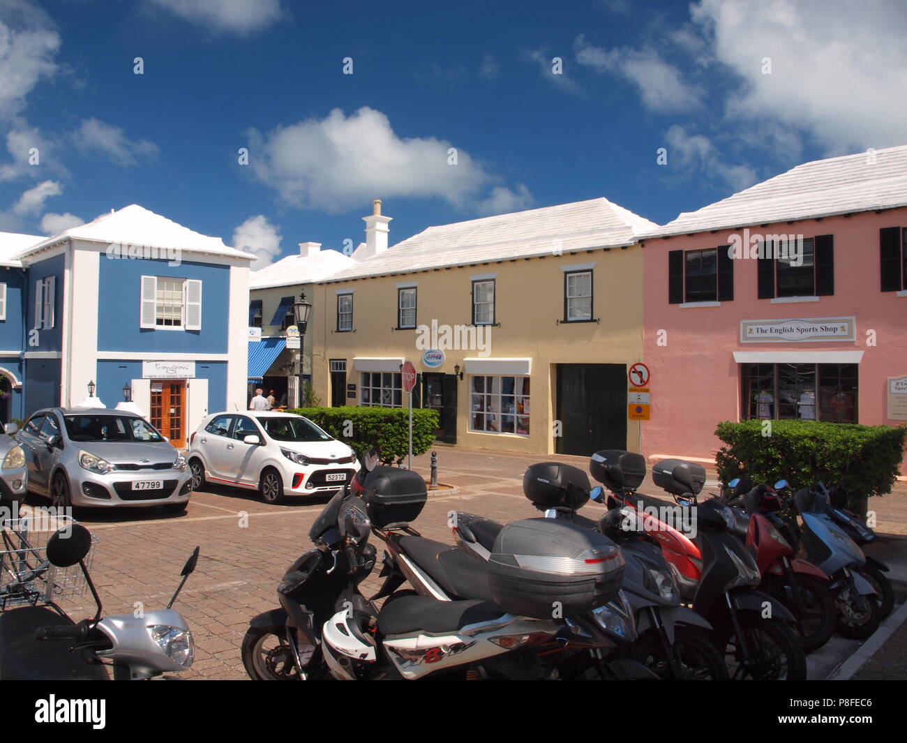 Bermuda street st georges hi-res stock photography and images - Alamy