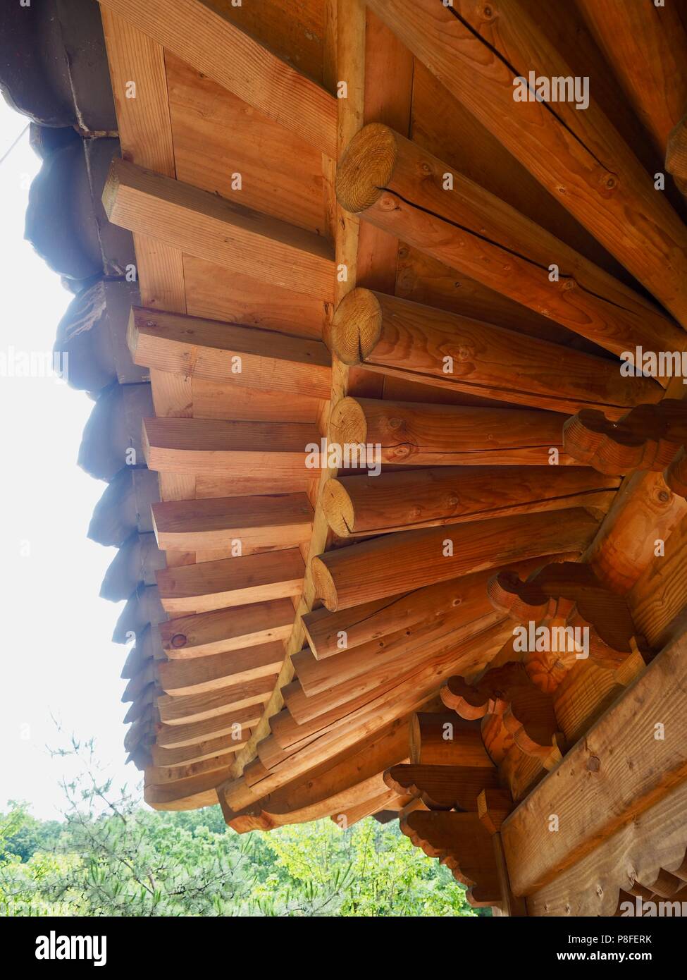 Traditional resting building in Korea Stock Photo - Alamy