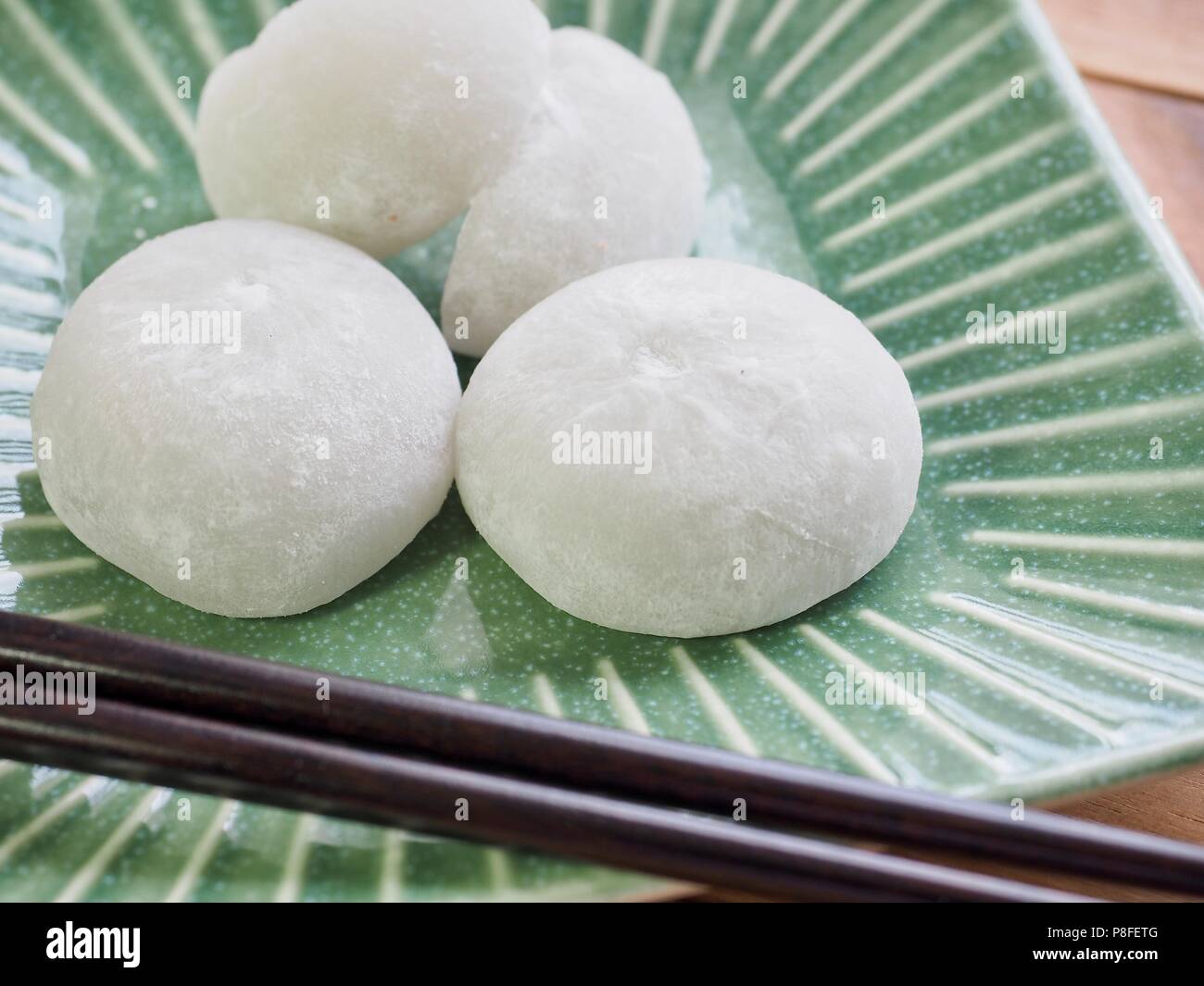 Taken in studio Asian traditional food glutinous rice cake Stock Photo ...