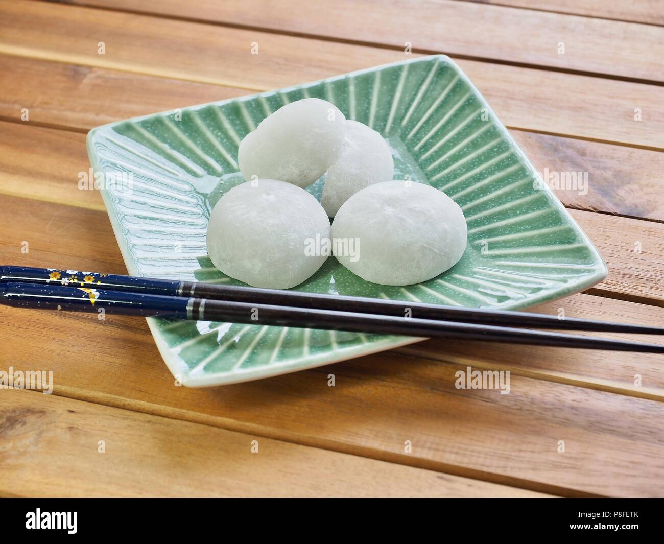 Taken in studio Asian traditional food glutinous rice cake Stock Photo ...