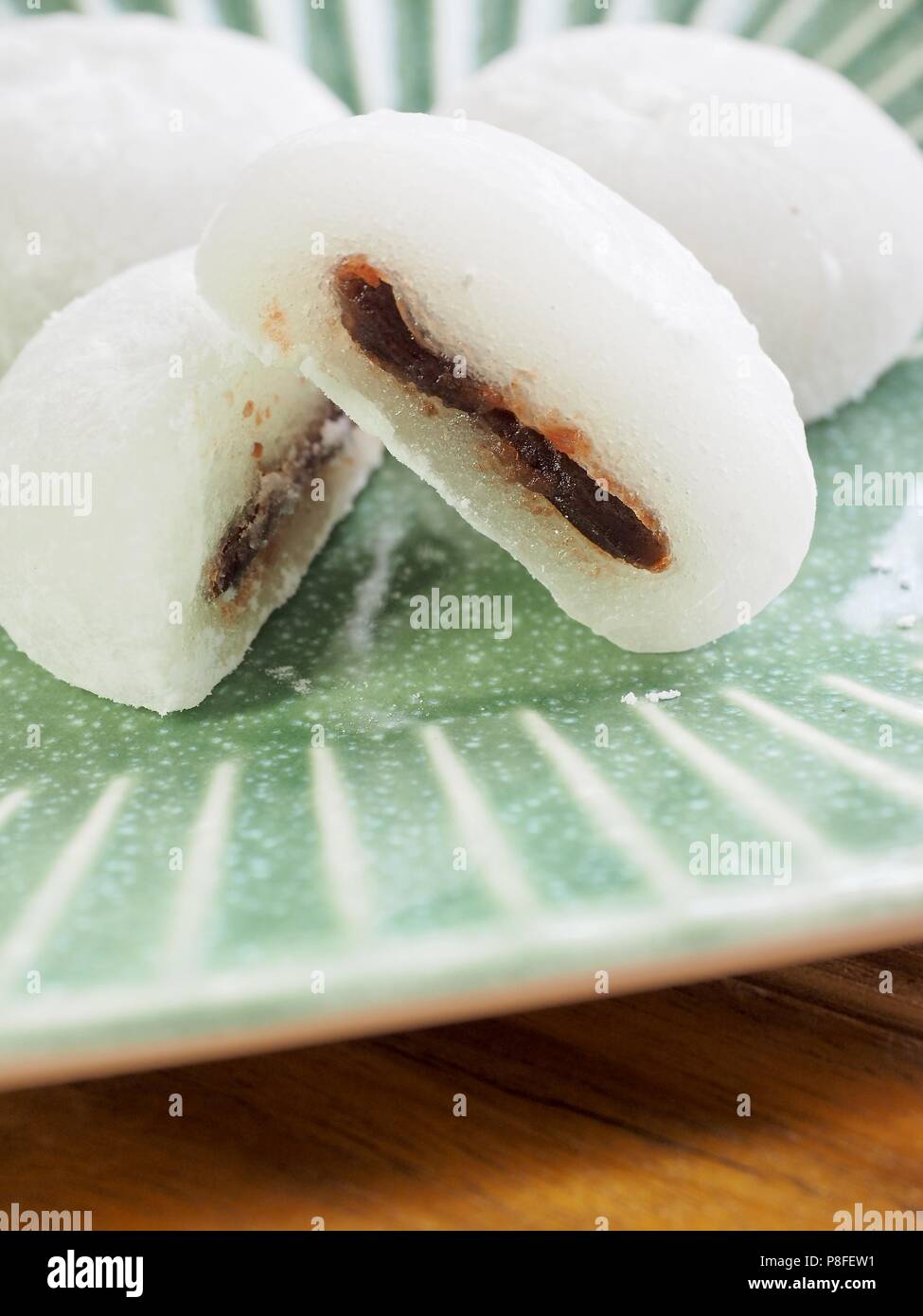 Taken in studio Asian traditional food glutinous rice cake Stock Photo ...