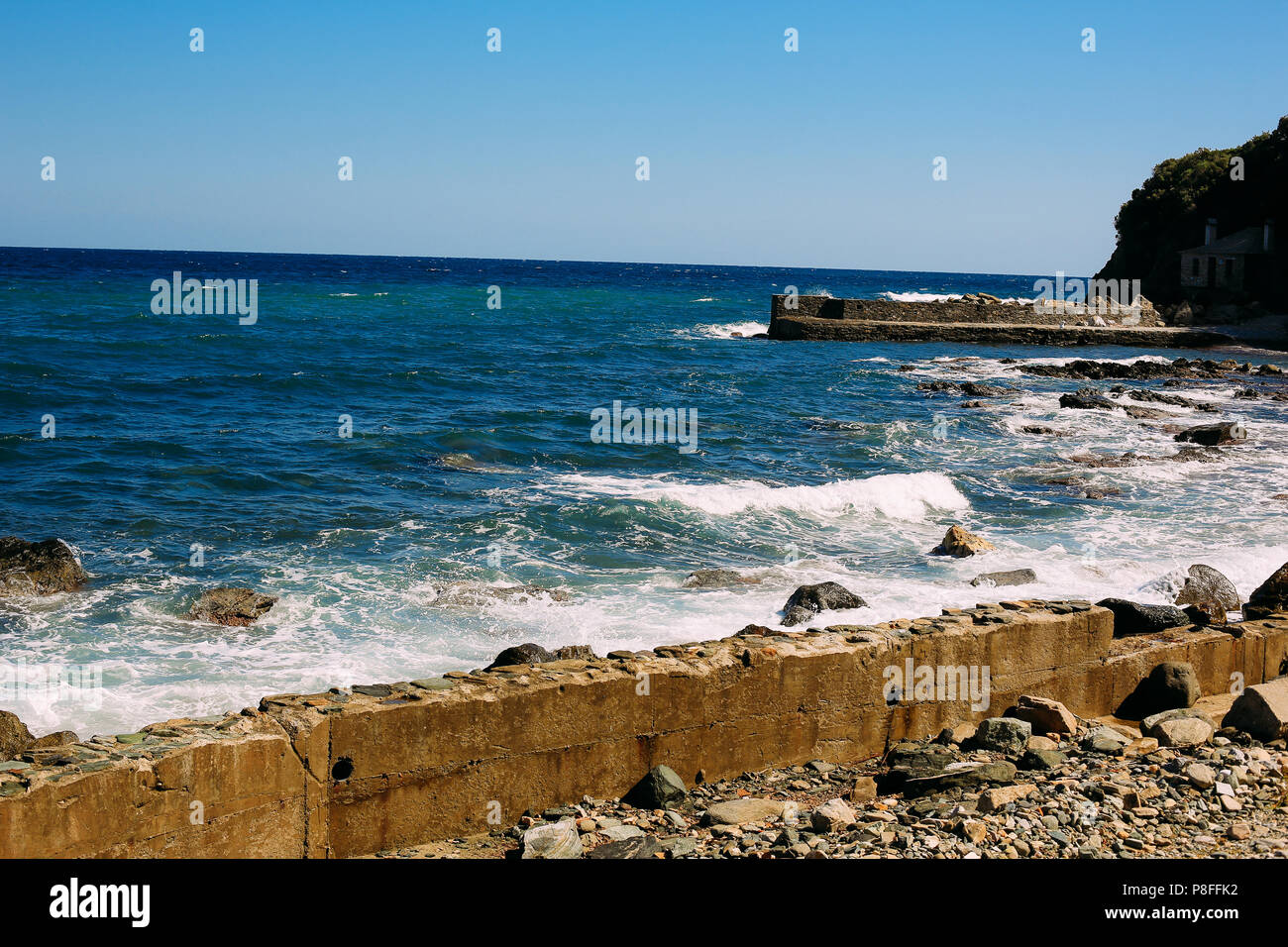 Monasteries of mount athos hi-res stock photography and images - Alamy