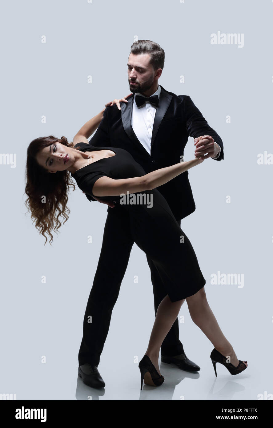 Couple passionate dance hi-res stock photography and images - Alamy
