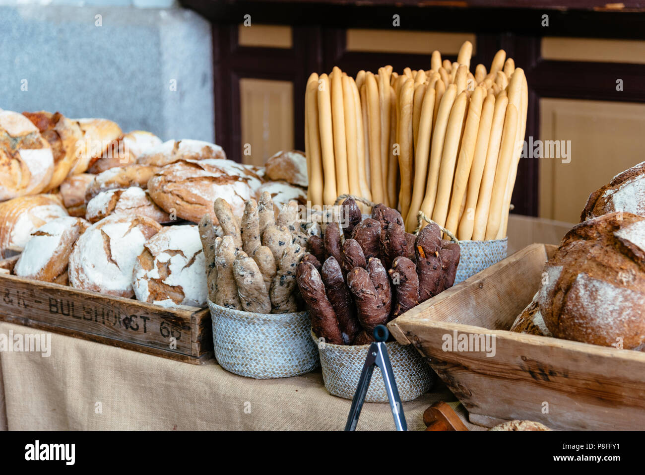 Bun display hi-res stock photography and images - Alamy