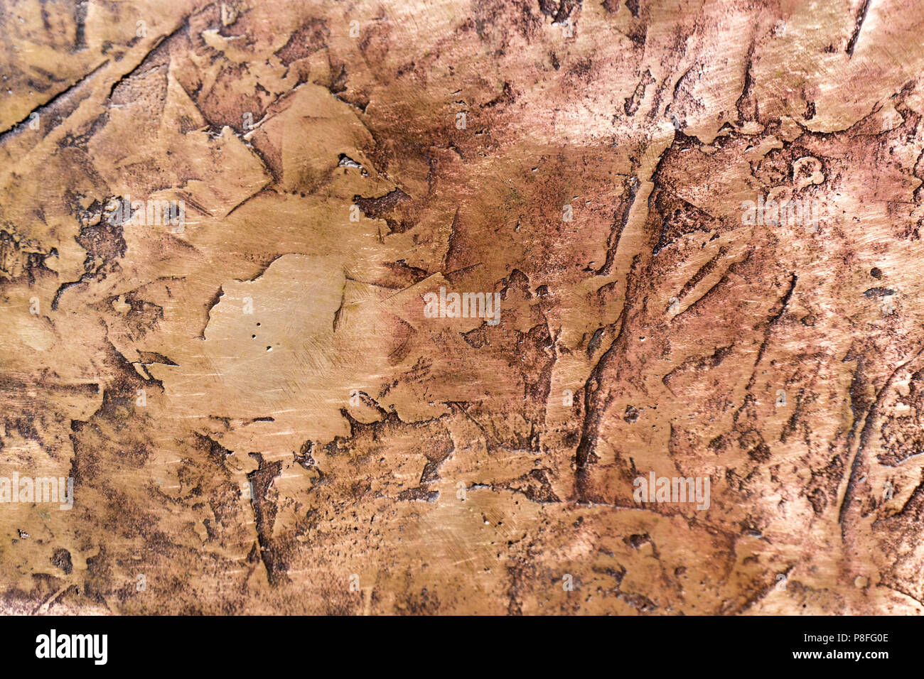 background of scratched copper Stock Photo - Alamy