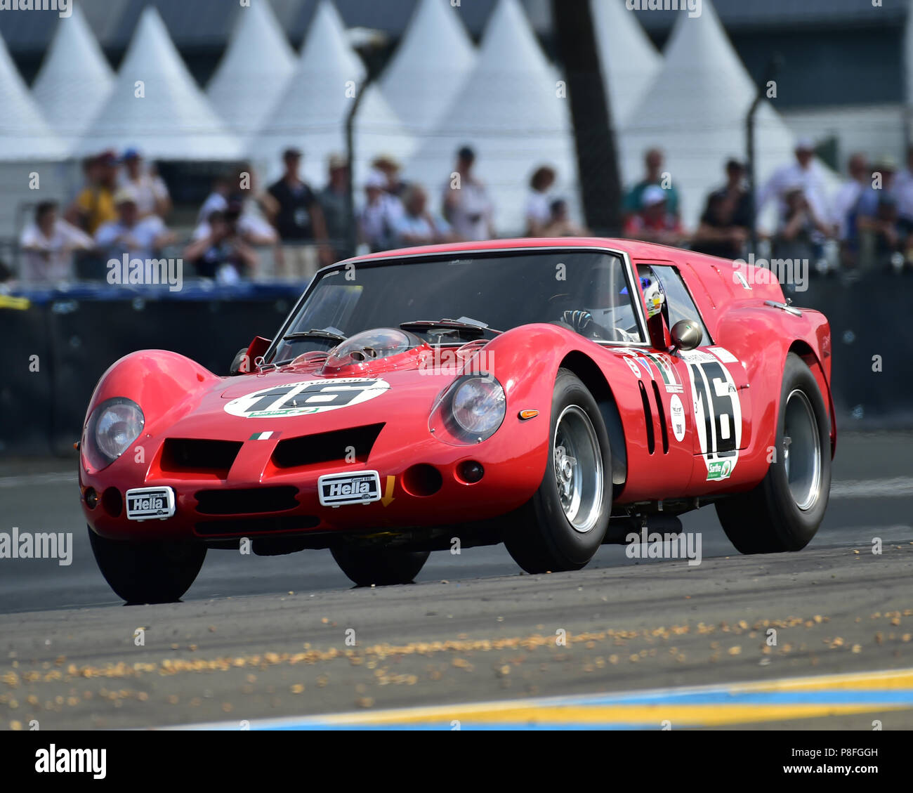 Lukas Halusa, Ferrari 250GT, Bread van, Plateau 3, Grid 3, Le Mans ...